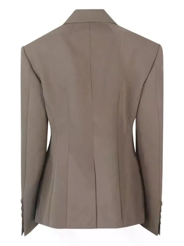 THE FRANKIE SHOP Doyer Cinched Blazer - Neutrals