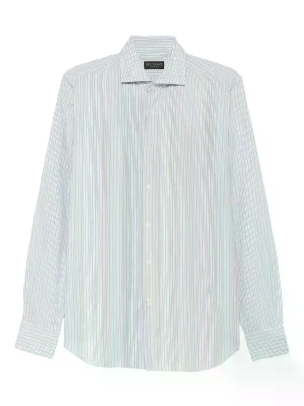 DELL'OGLIO Striped Buttoned Shirt