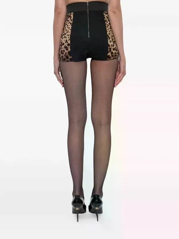 Dolce & Gabbana Animal-print Shorts