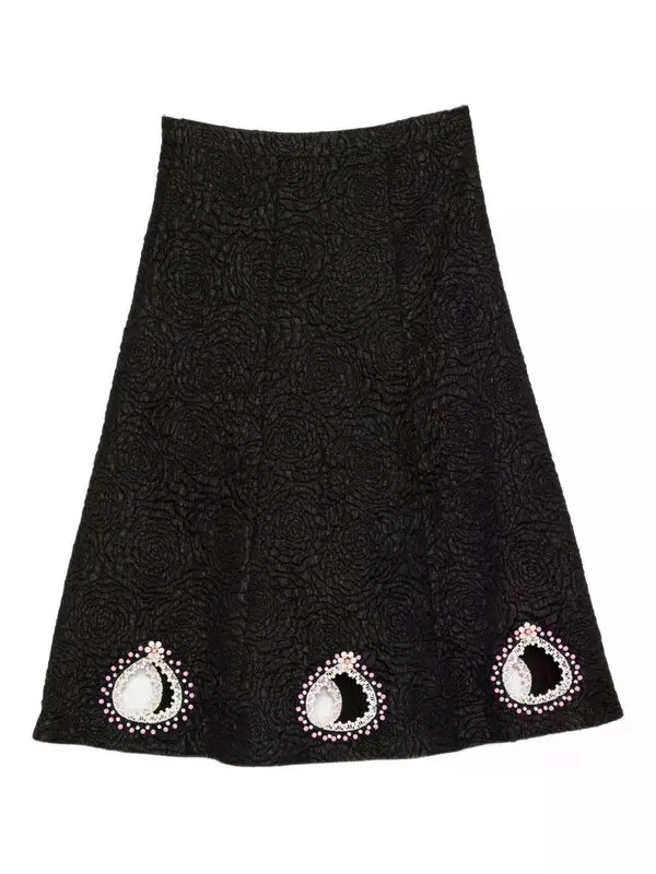Cynthia Rowley Bead-embellished Skirt