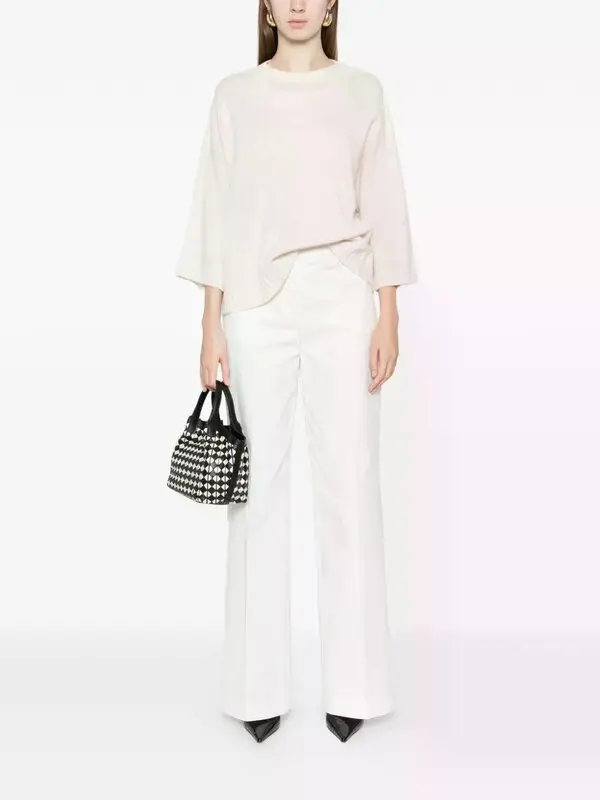 Fabiana Filippi Knitted Sweater - Neutrals