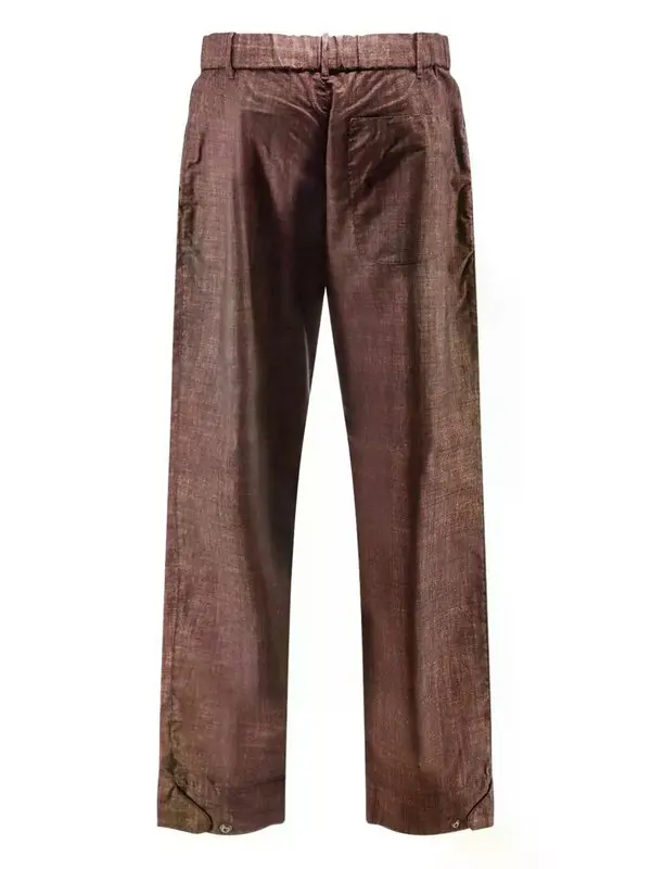 MASSIMO OSTI STUDIO Wool Trousers