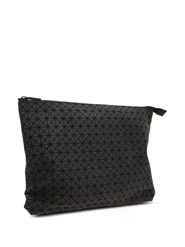 Issey Miyake Geometric-print Zip Clutch Bag