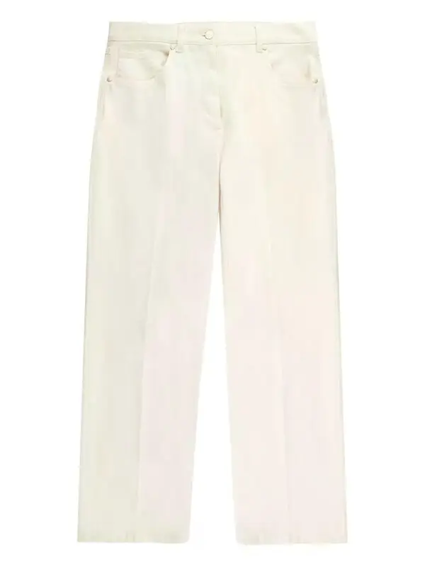 SLOWEAR Straight-leg Cropped Trousers
