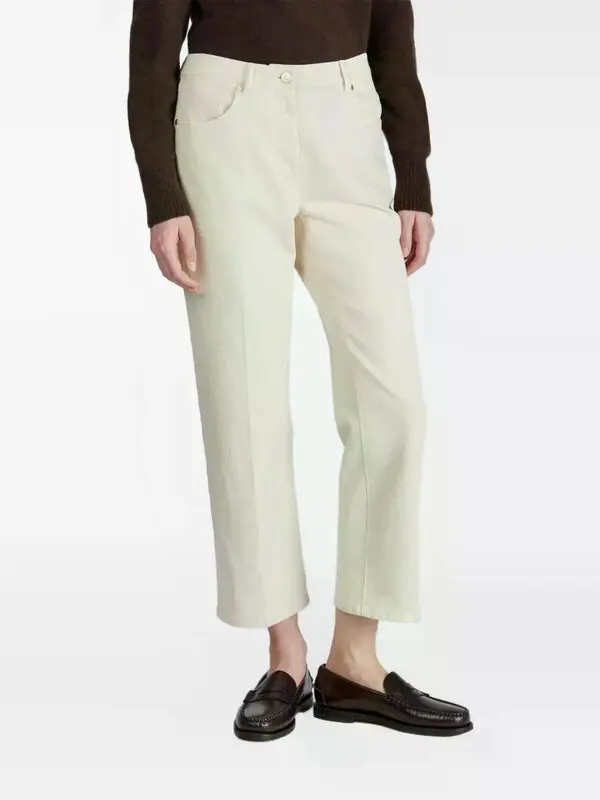 SLOWEAR Straight-leg Cropped Trousers