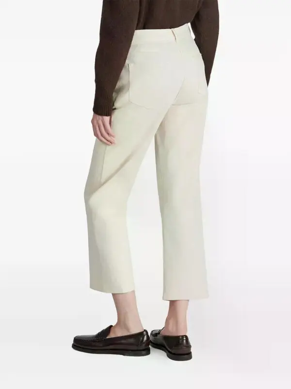 SLOWEAR Straight-leg Cropped Trousers