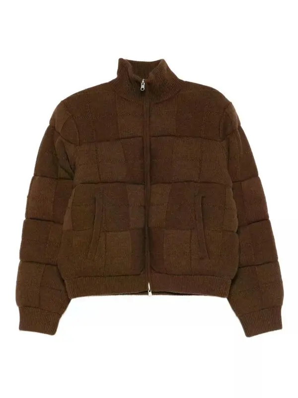 Guest In Residence Quilted Puffer Jacket - Brown