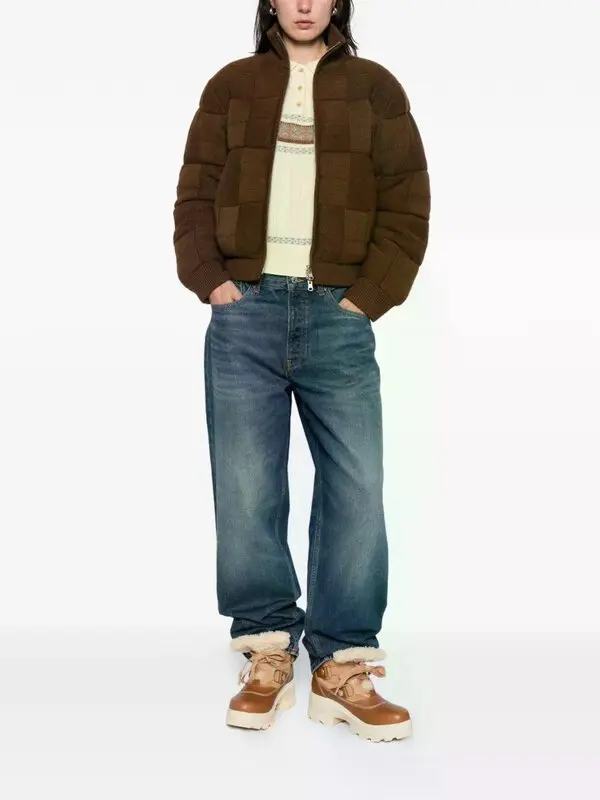 Guest In Residence Quilted Puffer Jacket - Brown