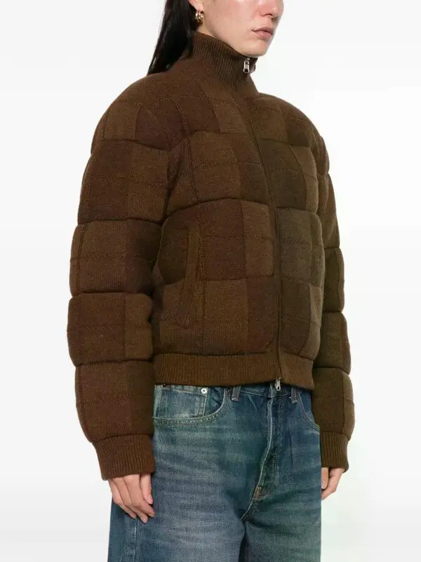 Guest In Residence Quilted Puffer Jacket - Brown
