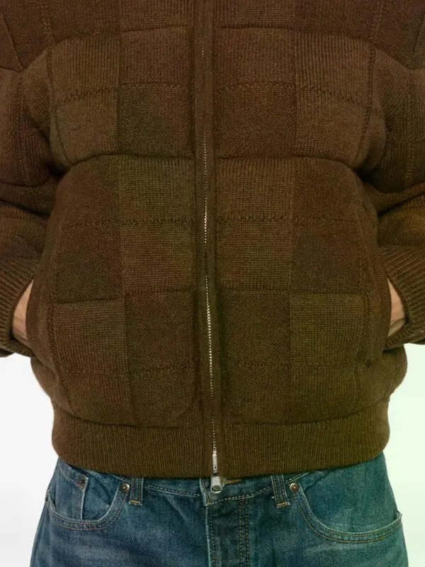Guest In Residence Quilted Puffer Jacket - Brown