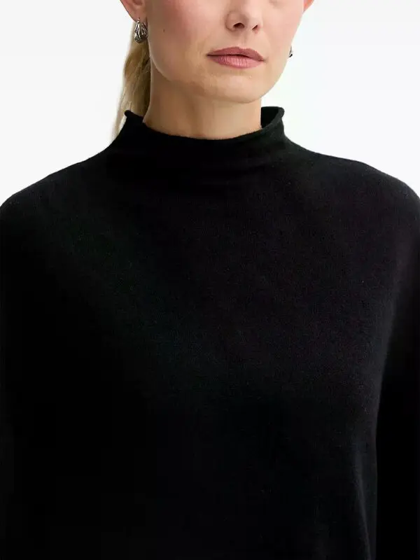 Marc O'polo Mini Mock-neck Dress - Black