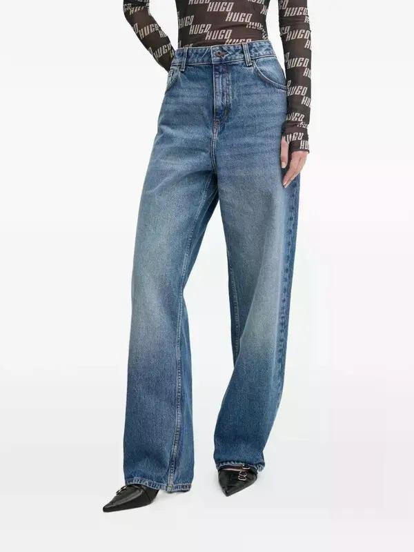 Hugo Five-pocket Cotton Jeans