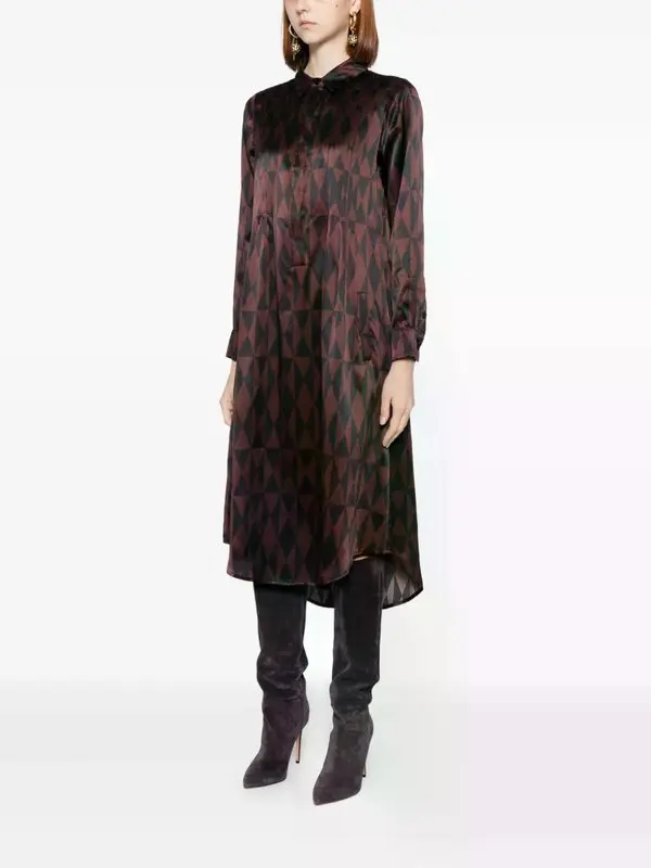 Cynthia Rowley Geometric Print Dress