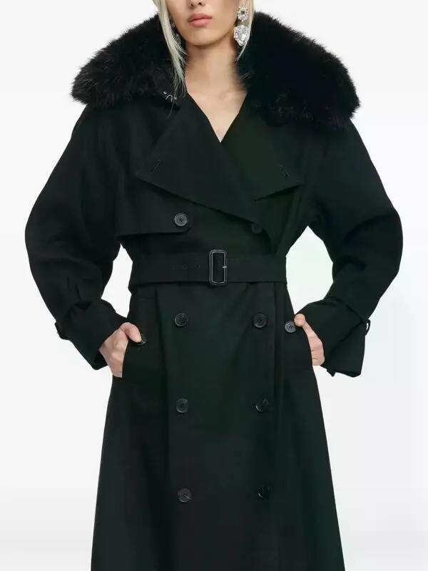 SELF-PORTRAIT Belted Trench Coat