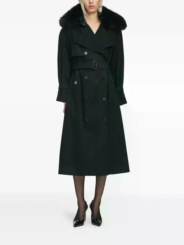 SELF-PORTRAIT Belted Trench Coat