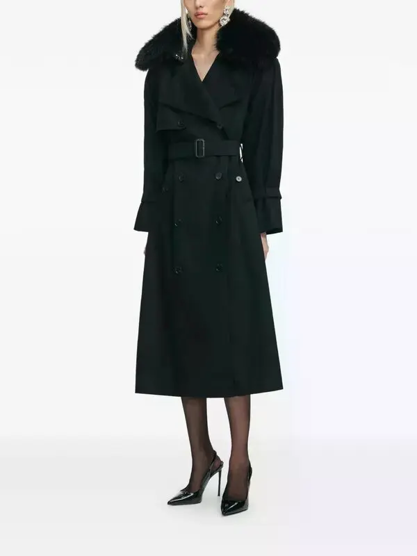SELF-PORTRAIT Belted Trench Coat