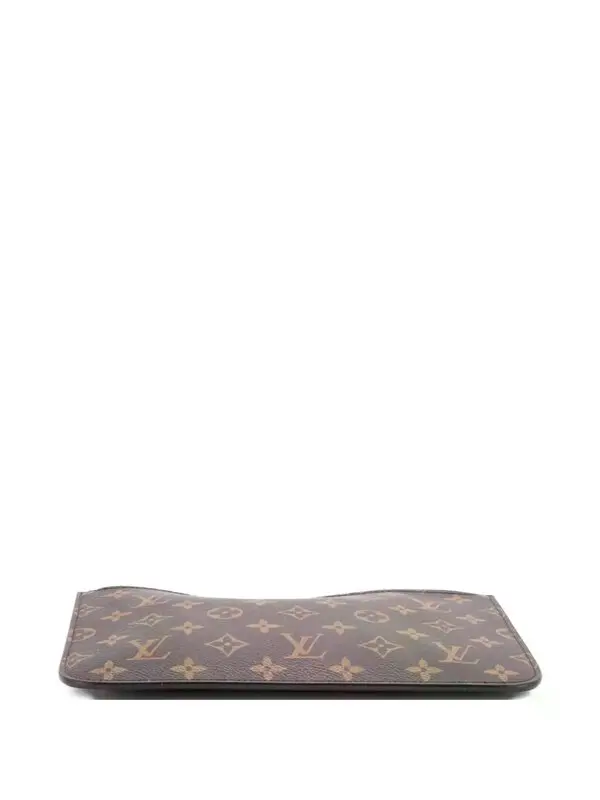 LOUIS VUITTON Neverfull Pochette Monogram Canvas Large Pouch