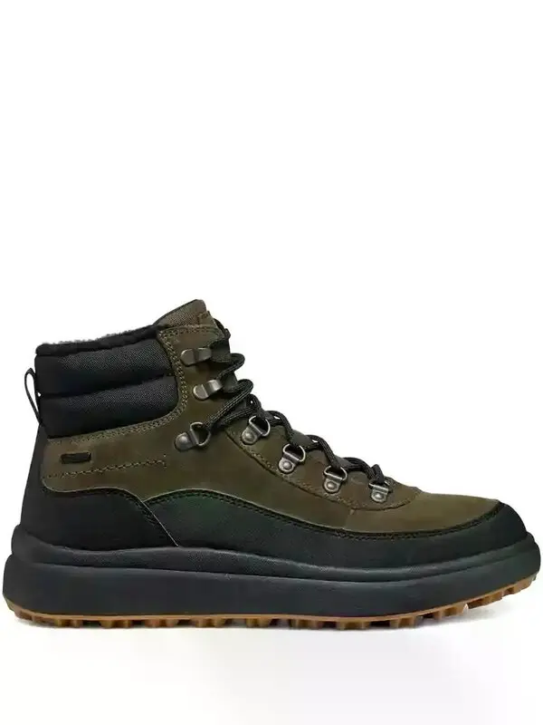 Geox Granito + Grip Abx Panelled Hiking Boots