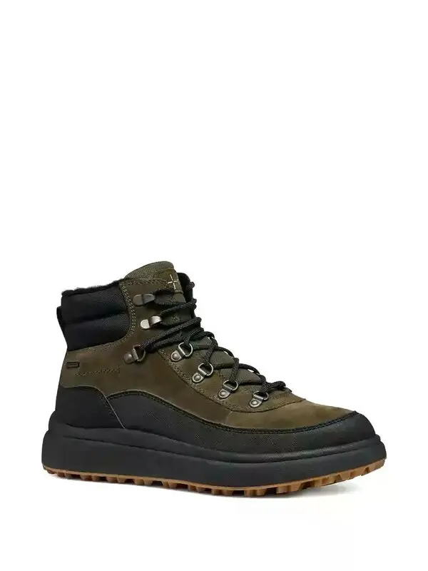 Geox Granito + Grip Abx Panelled Hiking Boots