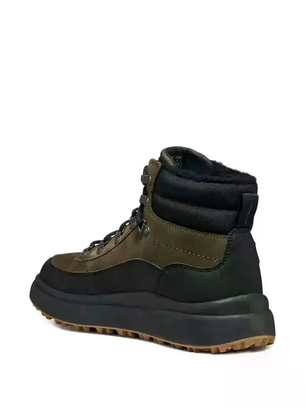 Geox Granito + Grip Abx Panelled Hiking Boots