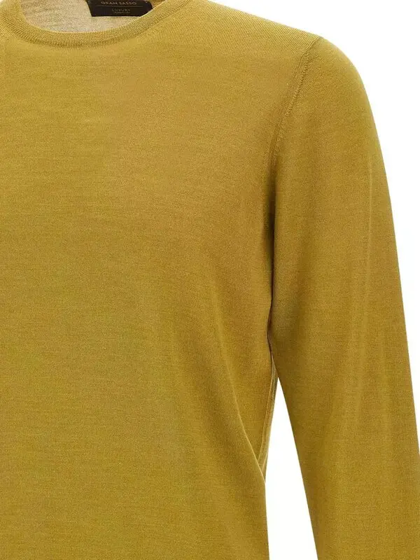 GRAN SASSO Crew-neck Top - Green