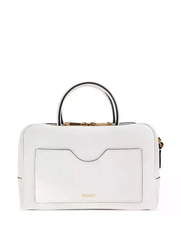 Versace Medusa Appliqué Boston Bag