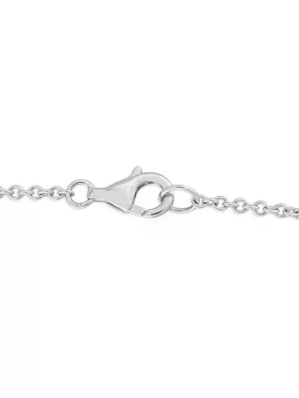 LB EXCLUSIVE 14k White Gold Diamond Pendant Necklace