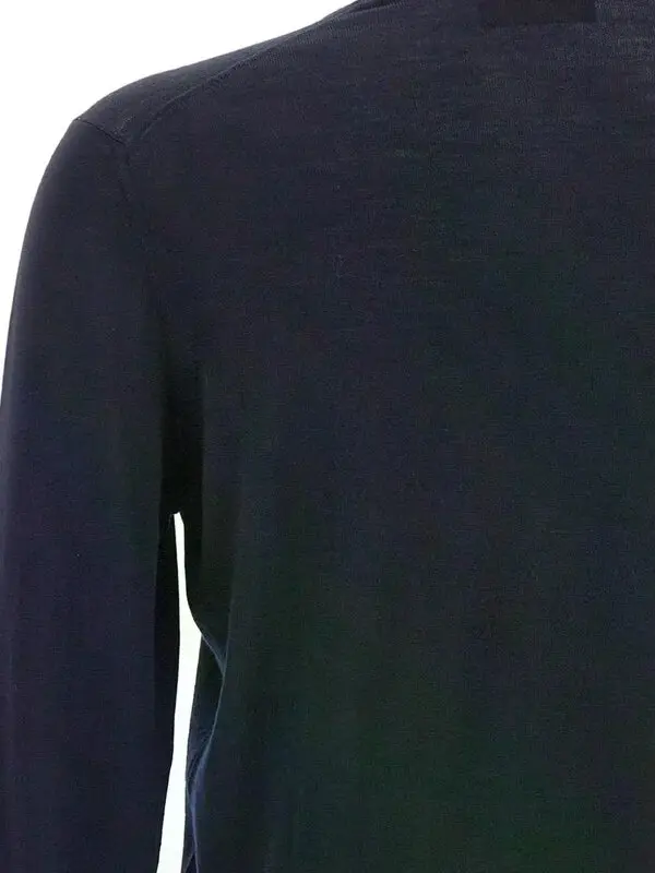 GRAN SASSO Turtleneck Sweater - Blue