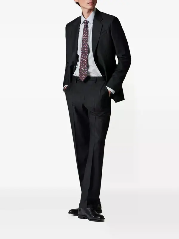 Paul Smith Wool Single-breasted Suit - Black
