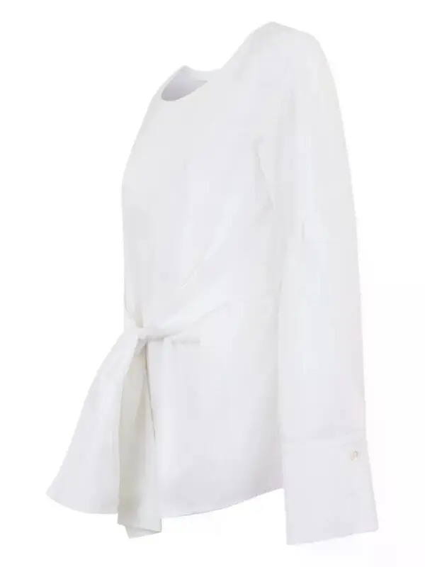3.1 Phillip Lim Tie-front Blouse - Wh100 White