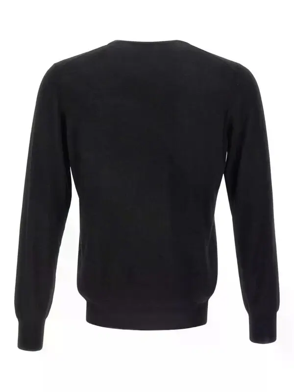 GRAN SASSO Crew-neck Sweater With Ribbed Trims