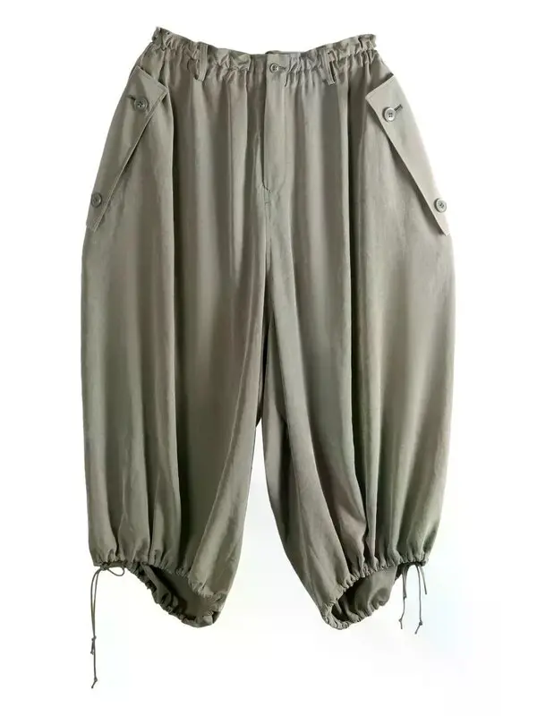 Y’s Drawstring-hem Trousers