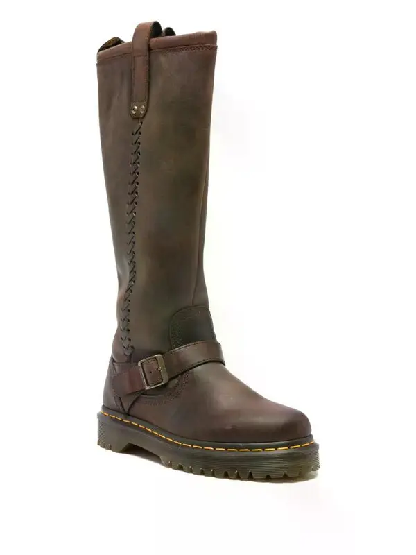 Dr. Martens Anistone Buckle-strap Boots