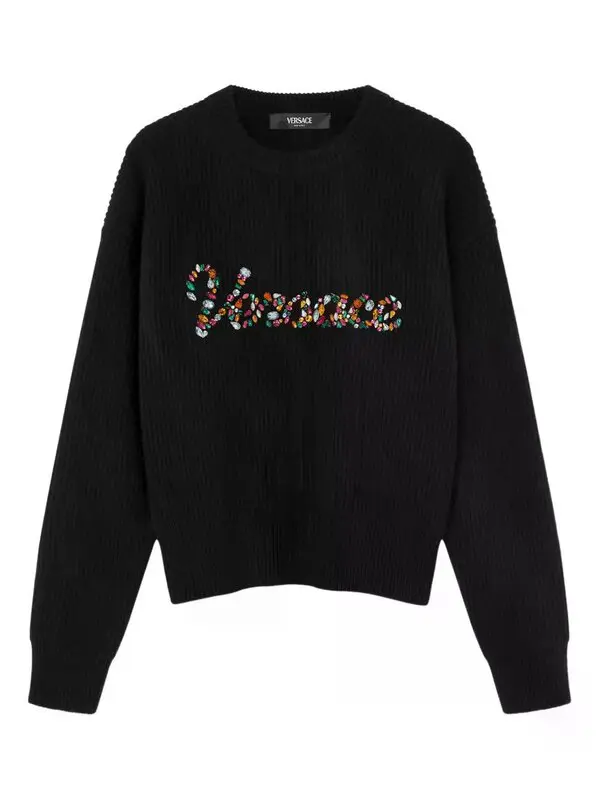 Versace Embroidered Sweater