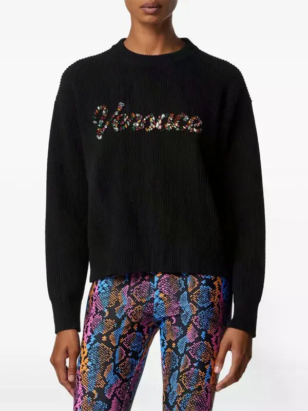 Versace Embroidered Sweater