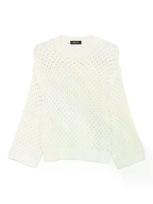 Fabiana Filippi Open Knit Sweater - Neutrals