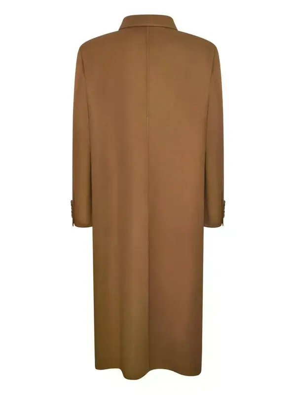 TOM FORD Double-breasted Coat - Brown