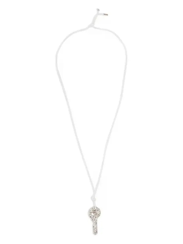 MAISON MARGIELA Key Pendant Necklace - Silver