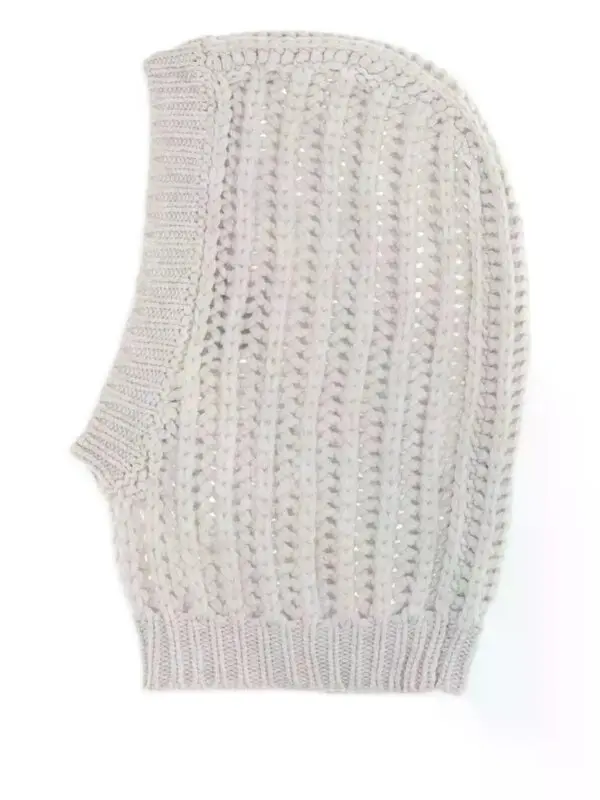 Brunello Cucinelli Ribbed Balaclava