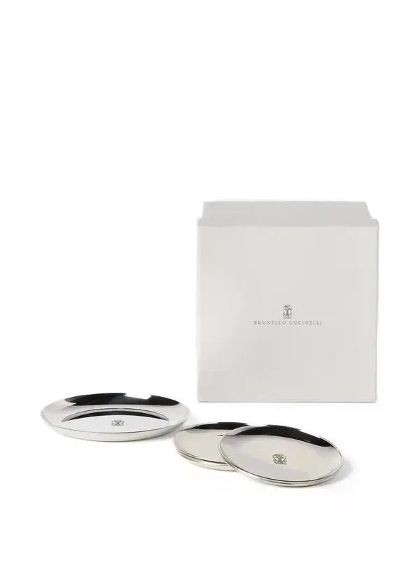 Brunello Cucinelli Coaster Set - Silver