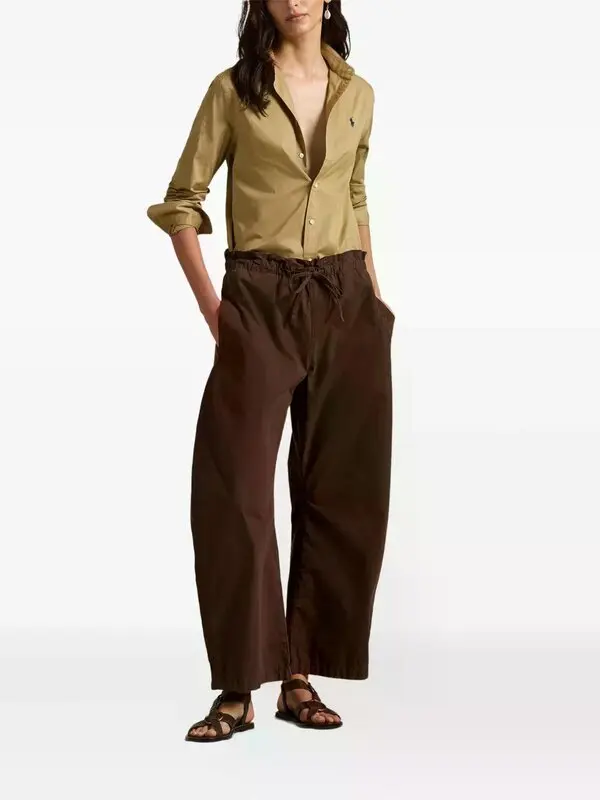 Polo Ralph Lauren Long-sleeved Twill Shirt - Neutrals