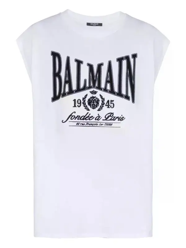 Balmain Printed T-shirt - White