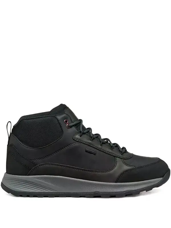 Geox Panelled Lace-up Ankle Boots