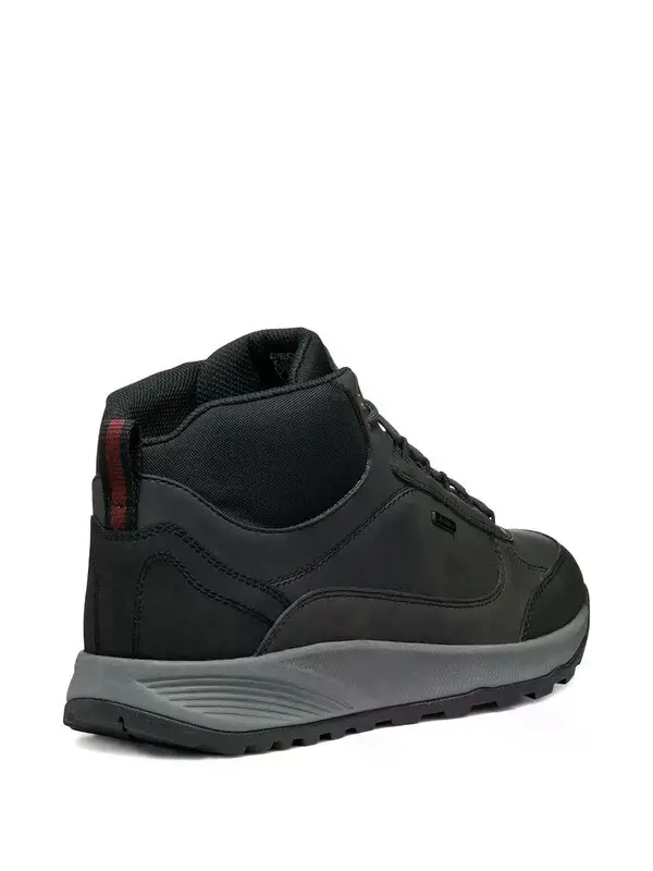 Geox Panelled Lace-up Ankle Boots