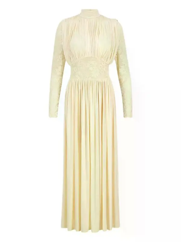 Zimmermann Rebellion Draped Maxi Dress - Neutrals