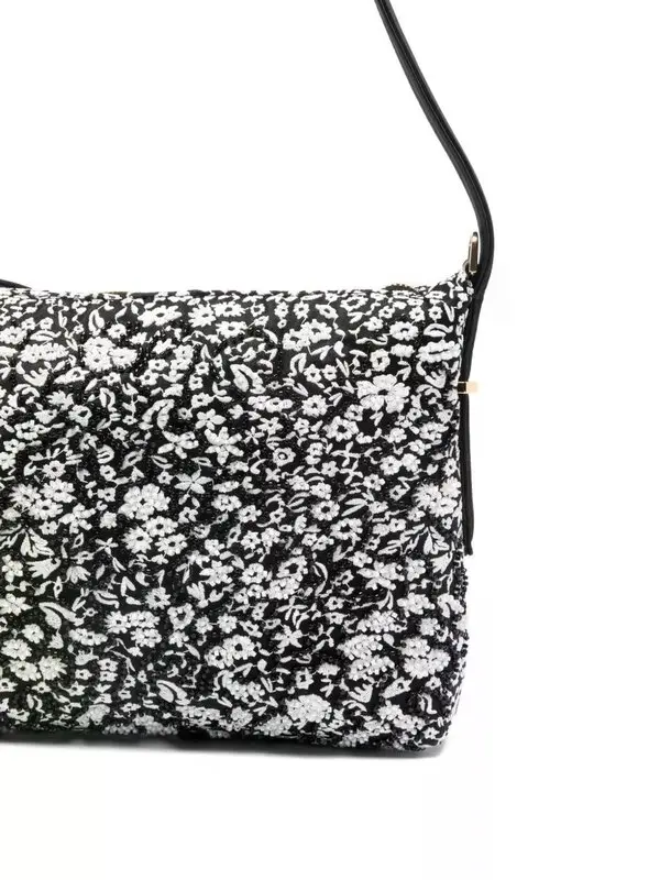 TOTEME Bevel Floral Shoulder Bag