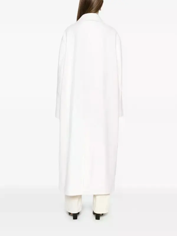 TOTEME Double-breasted Wool Coat - Neutrals