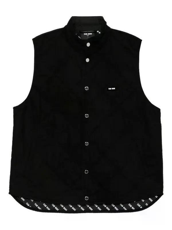 TEAM WANG DESIGN Quilted Gilet - Black