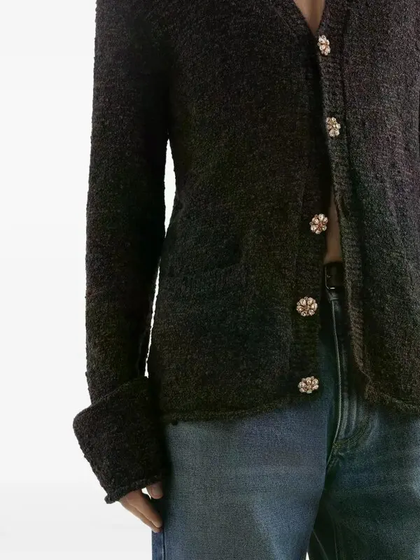 Dolce & Gabbana Buttoned Pocket Cardigan - Black