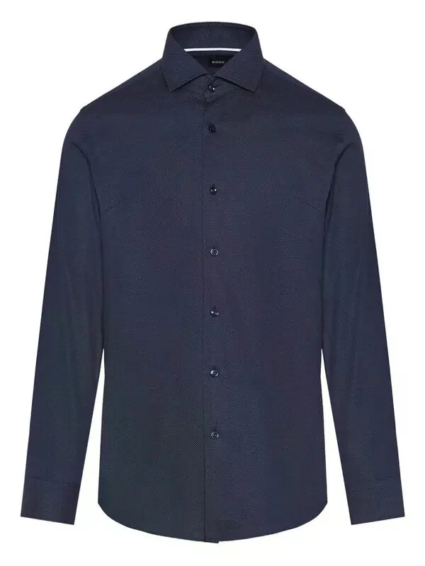 BOSS Button-up Shirt - Blue